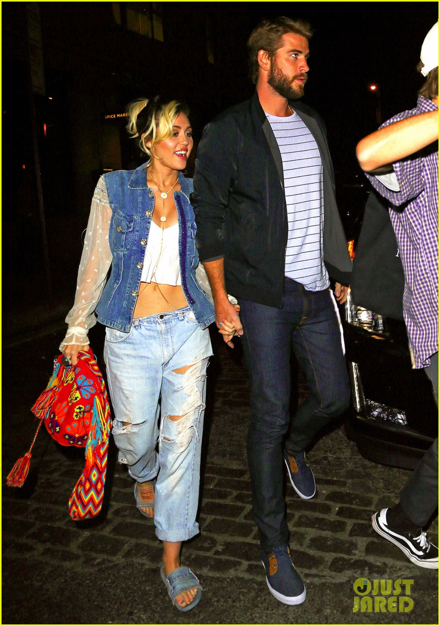 Miley Cyrus & Liam Hemsworth Go On Date After 'Fallon' Taping: Photo ...