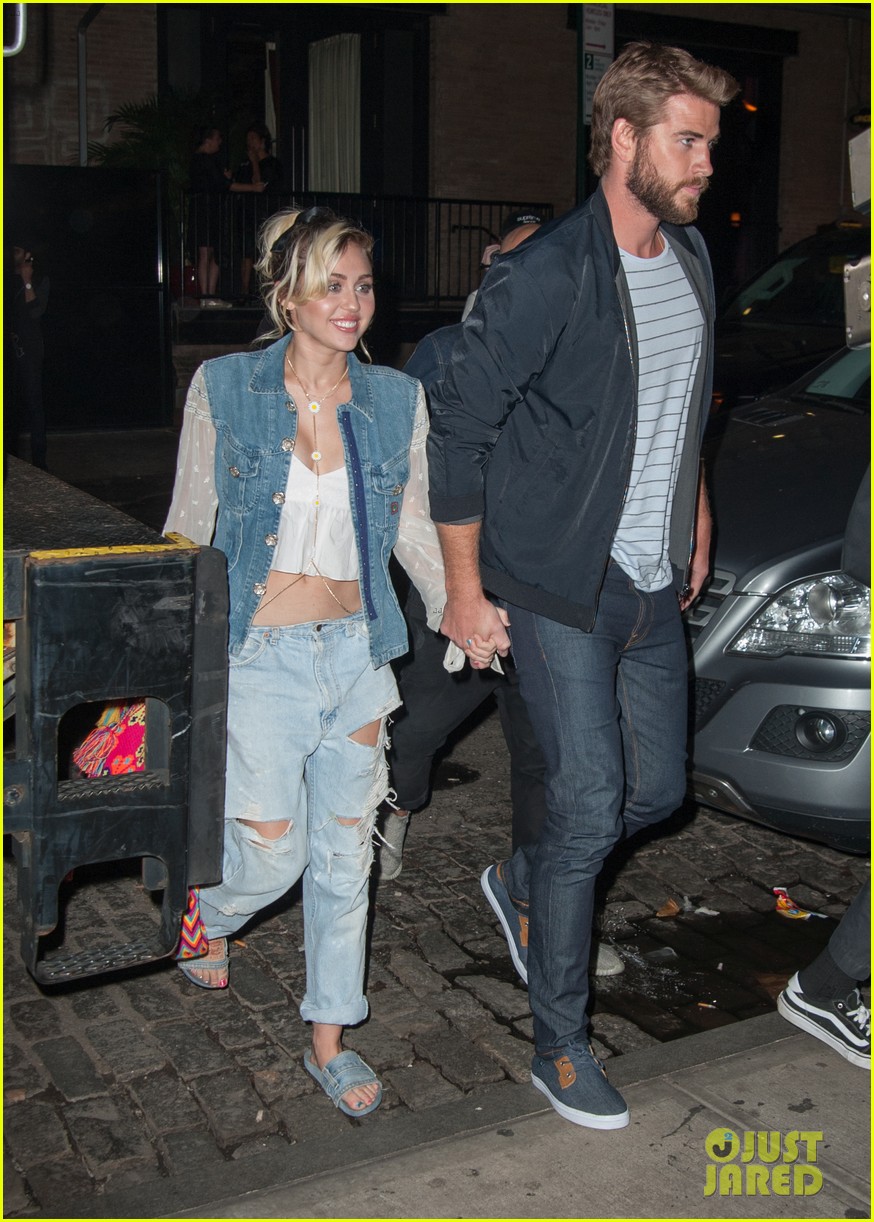 Miley Cyrus & Liam Hemsworth Go On Date After 'Fallon' Taping: Photo ...