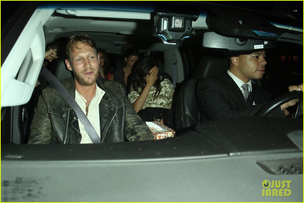 Calvin Harris Supports Drake & Rihanna At Staples Center Concert ...