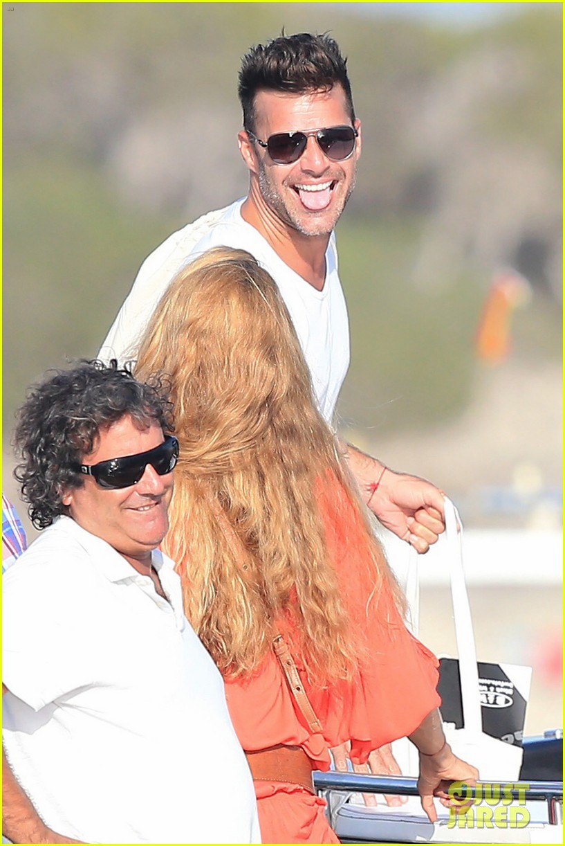 Ricky Martin & Boyfriend Jwan Yosef Vacation on a Boat in Ibiza!: Photo ...