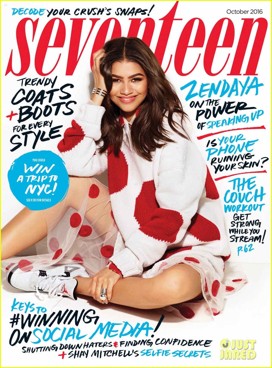 Zendaya Opens Up About Social Media Impact with 'Seventeen' Mag: Photo ...