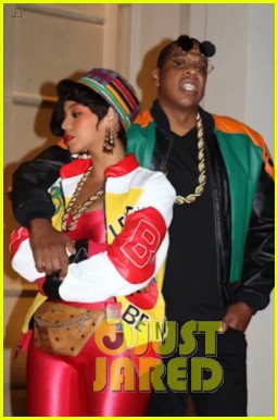 Beyoncé & Blue Ivy Dress Up As Salt-N-Pepa for Halloween!: Photo ...