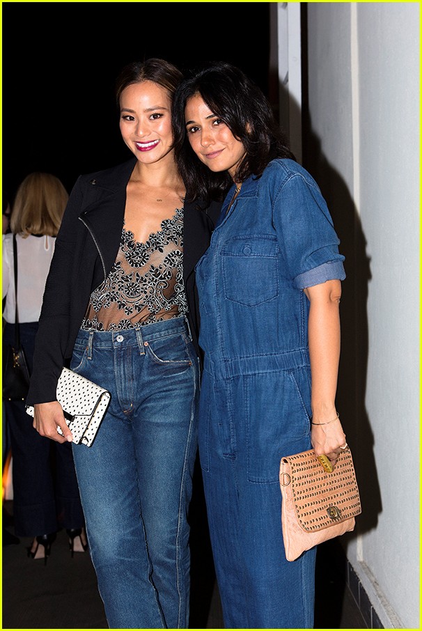 Jamie Chung Is 'Getting Weird' in Her Power Rangers Costume!: Photo ...