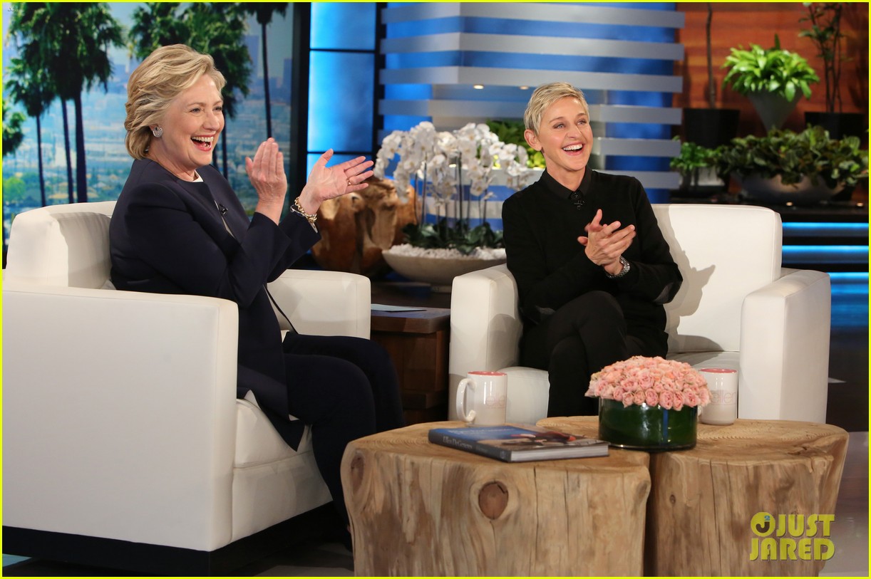 Hillary Clinton Talks Debate Drama During 'Ellen' Interview!: Photo ...
