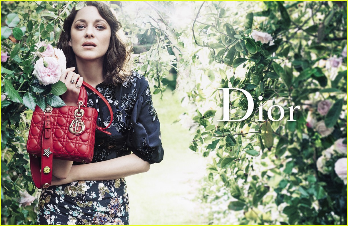 Marion Cotillard Poses in Christian Dior's Childhood Garden for New ...