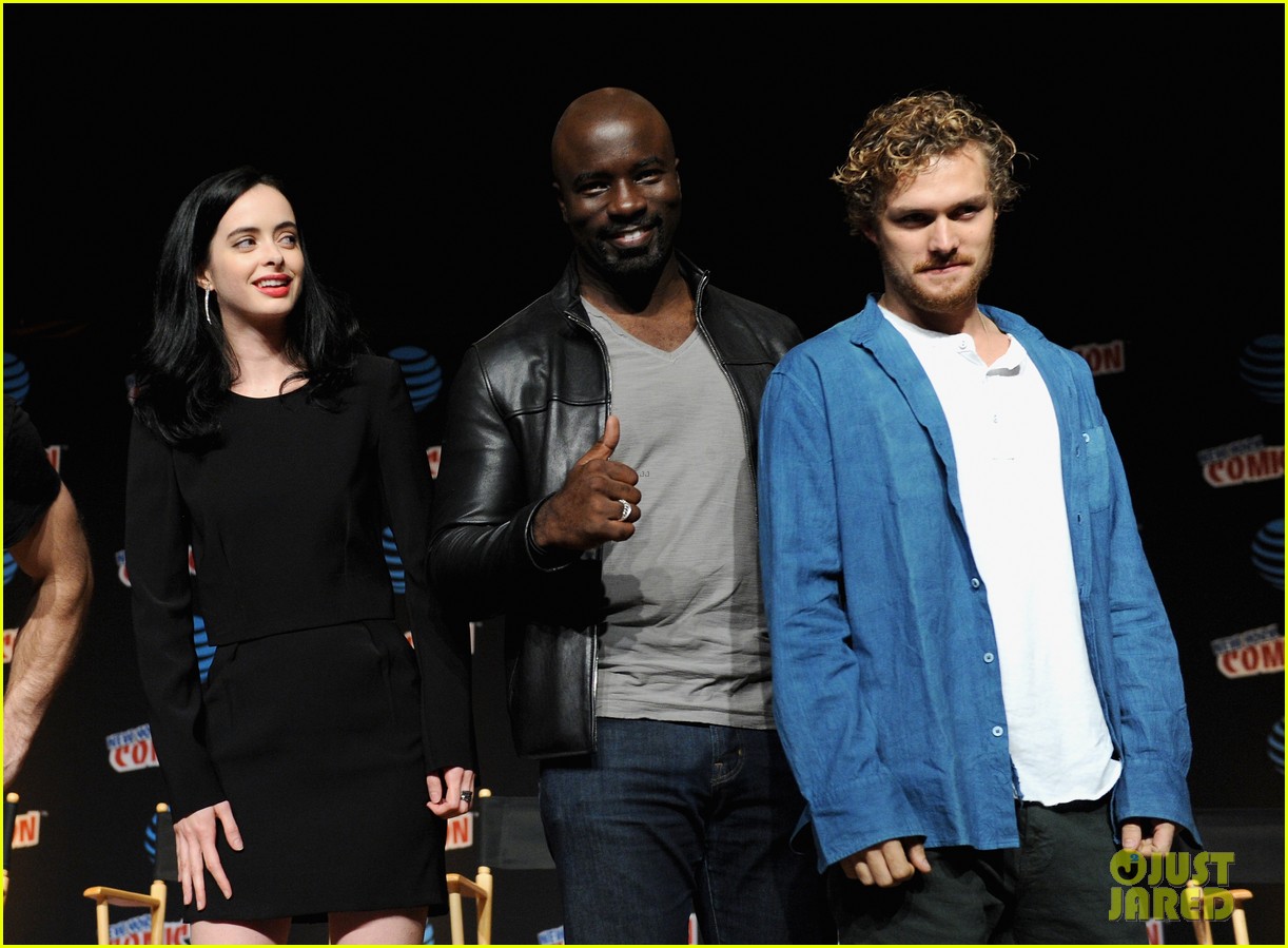 Finn Jones, Krysten Ritter, & More Rep Marvel at NYCC 2016: Photo 3781502 | Charlie Cox, David ...