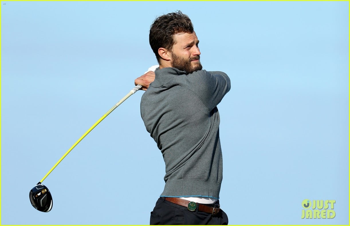 Jamie Dornan Competes in Annual Golf Tournament in Scotland!: Photo ...