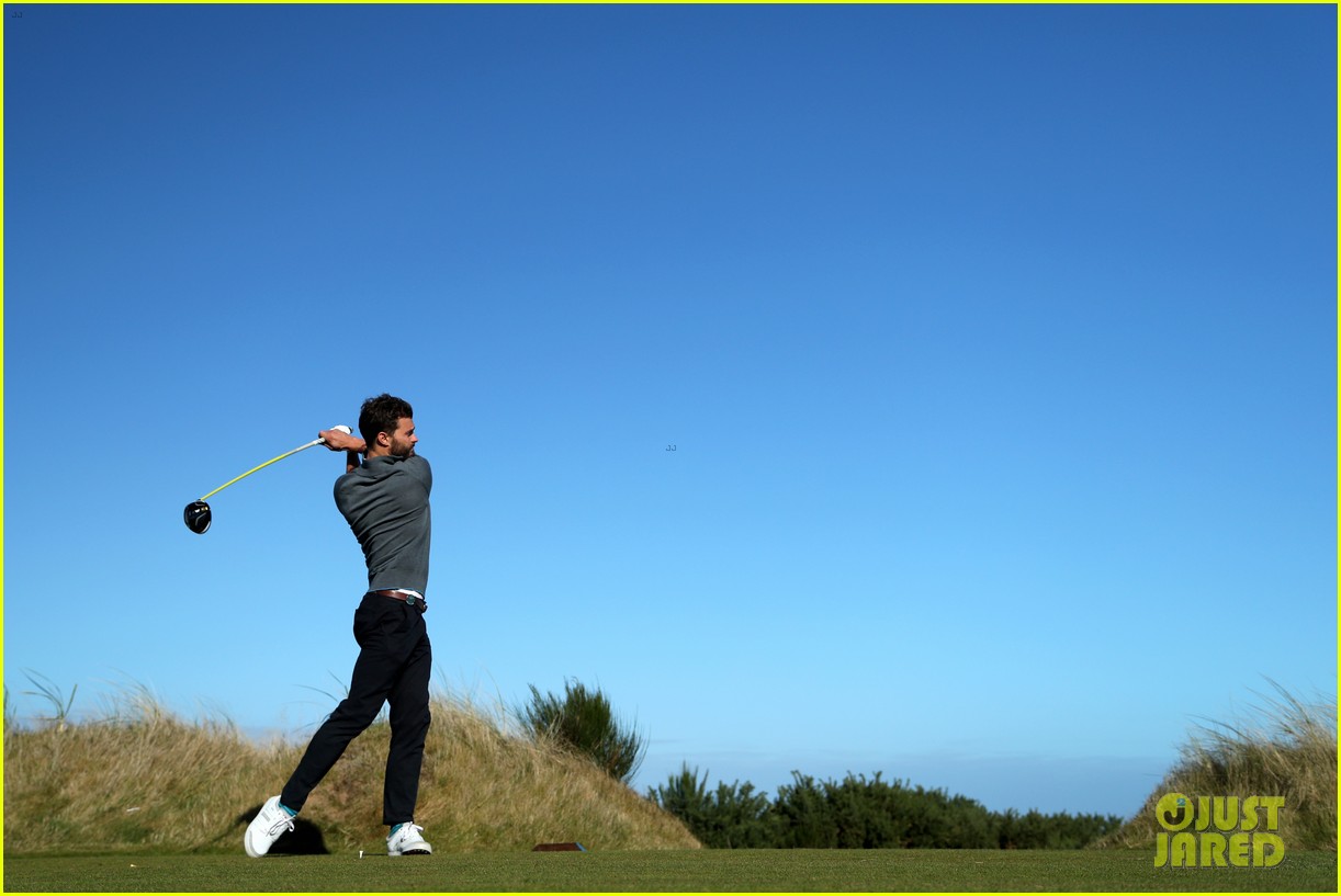 Jamie Dornan Competes in Annual Golf Tournament in Scotland!: Photo ...