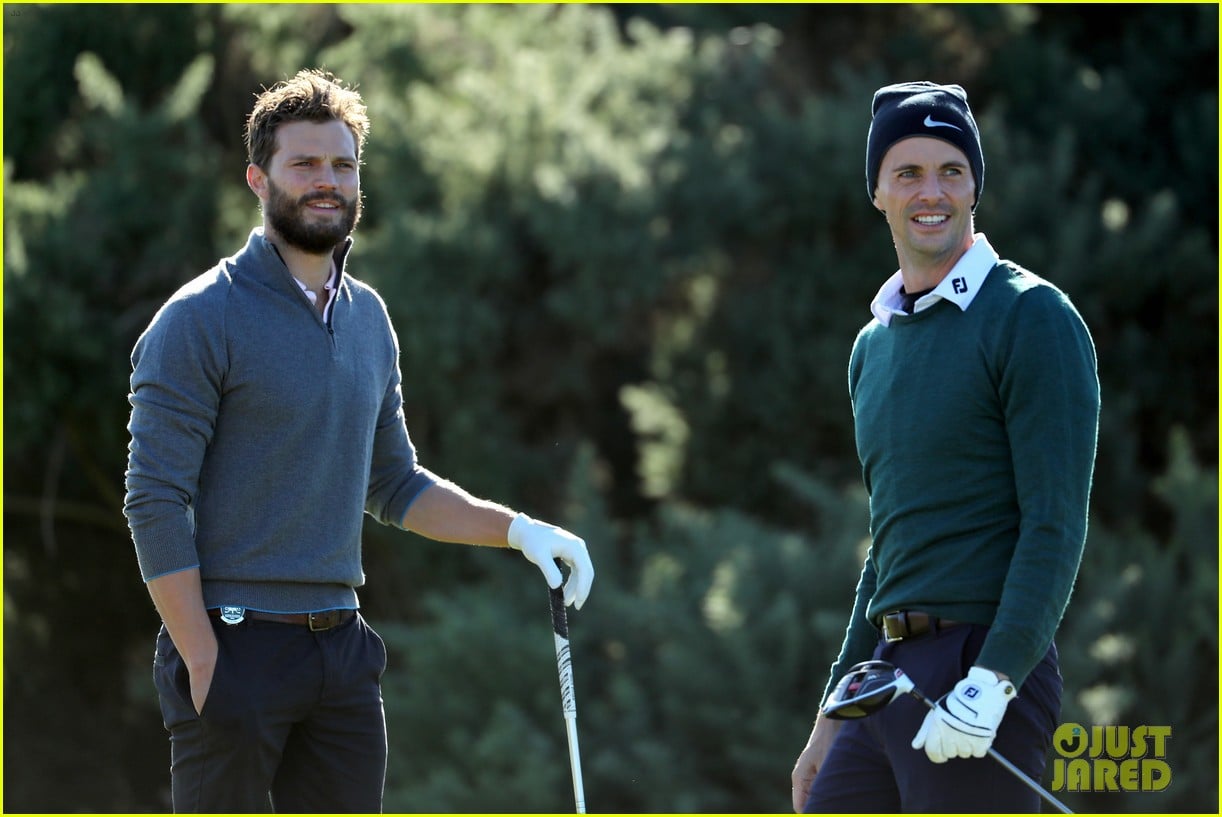 Jamie Dornan Competes in Annual Golf Tournament in Scotland!: Photo ...