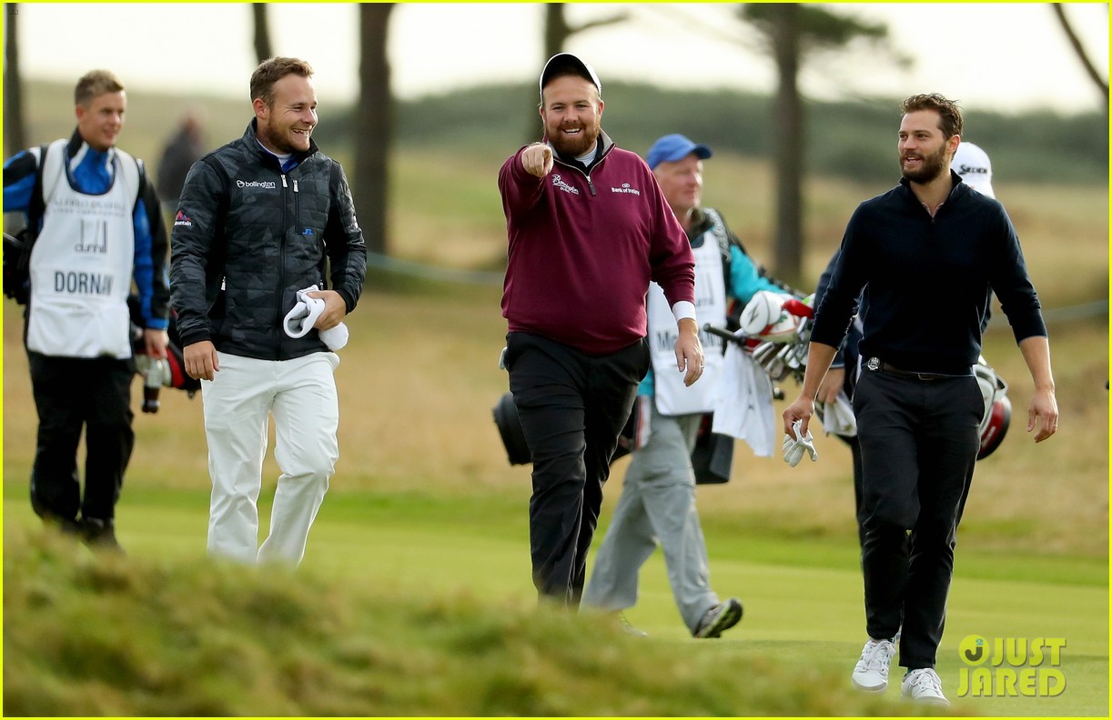 Jamie Dornan Competes in Annual Golf Tournament in Scotland!: Photo ...