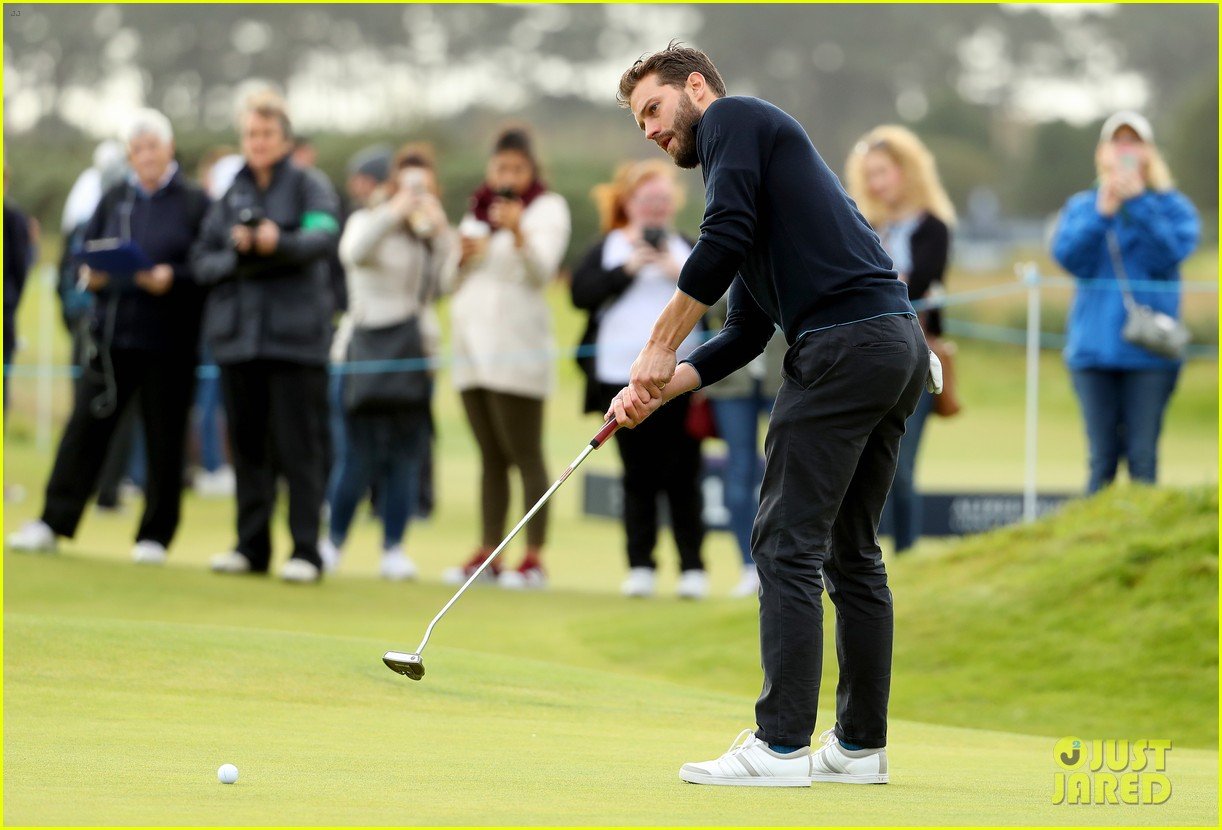 Jamie Dornan Competes in Annual Golf Tournament in Scotland!: Photo ...