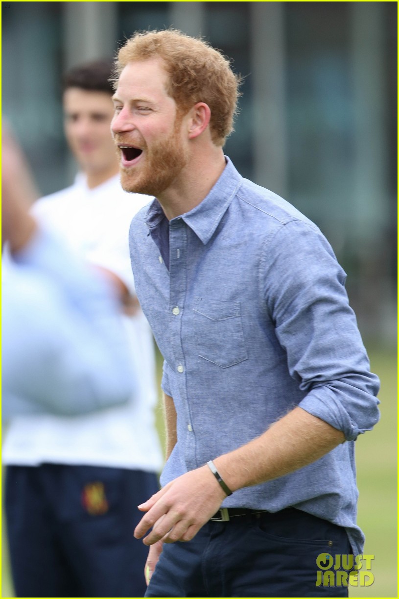 Prince Harry Adorably Goofs Around While Playing Soccer! (Video): Photo ...