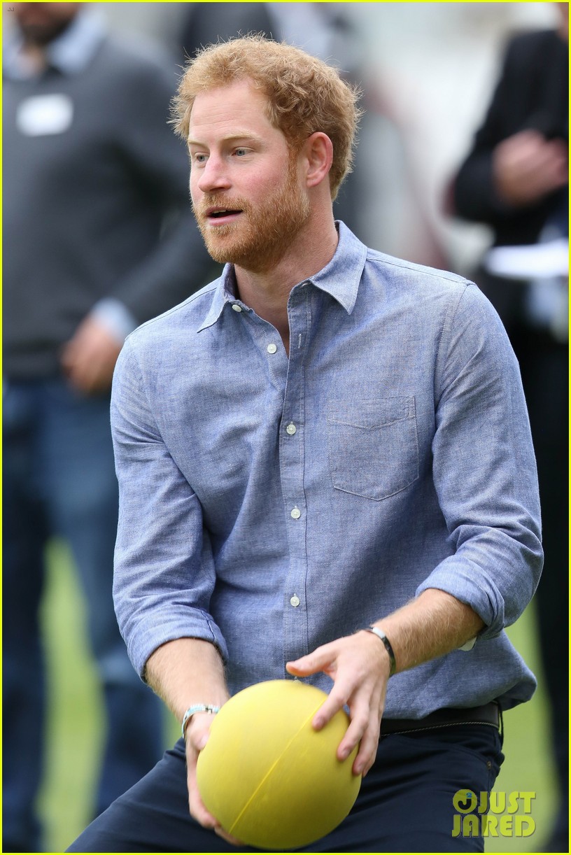 Prince Harry Adorably Goofs Around While Playing Soccer! (Video): Photo ...