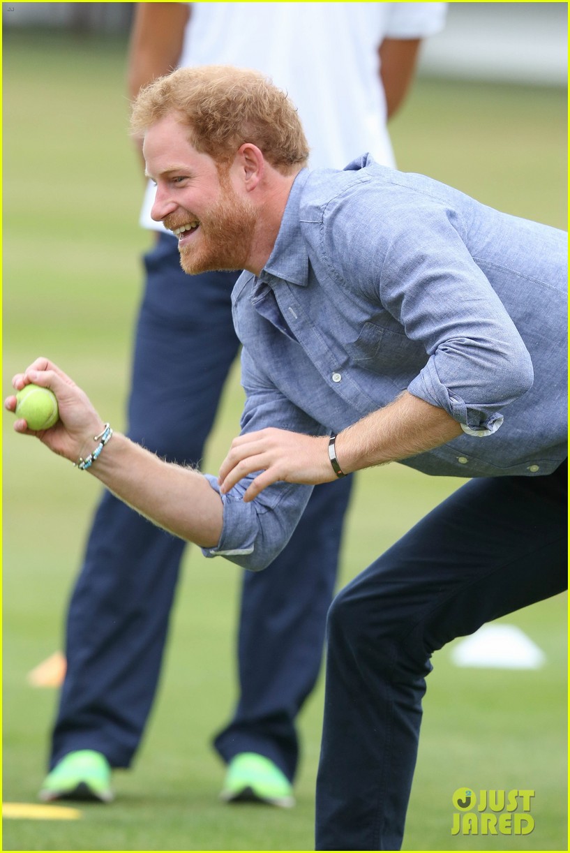 Prince Harry Adorably Goofs Around While Playing Soccer! (Video): Photo ...