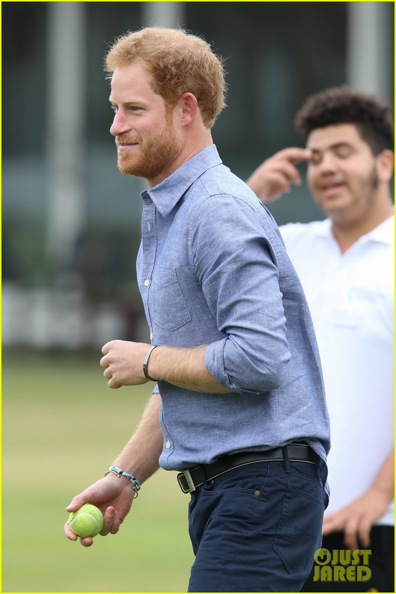 Prince Harry Adorably Goofs Around While Playing Soccer! (Video): Photo ...