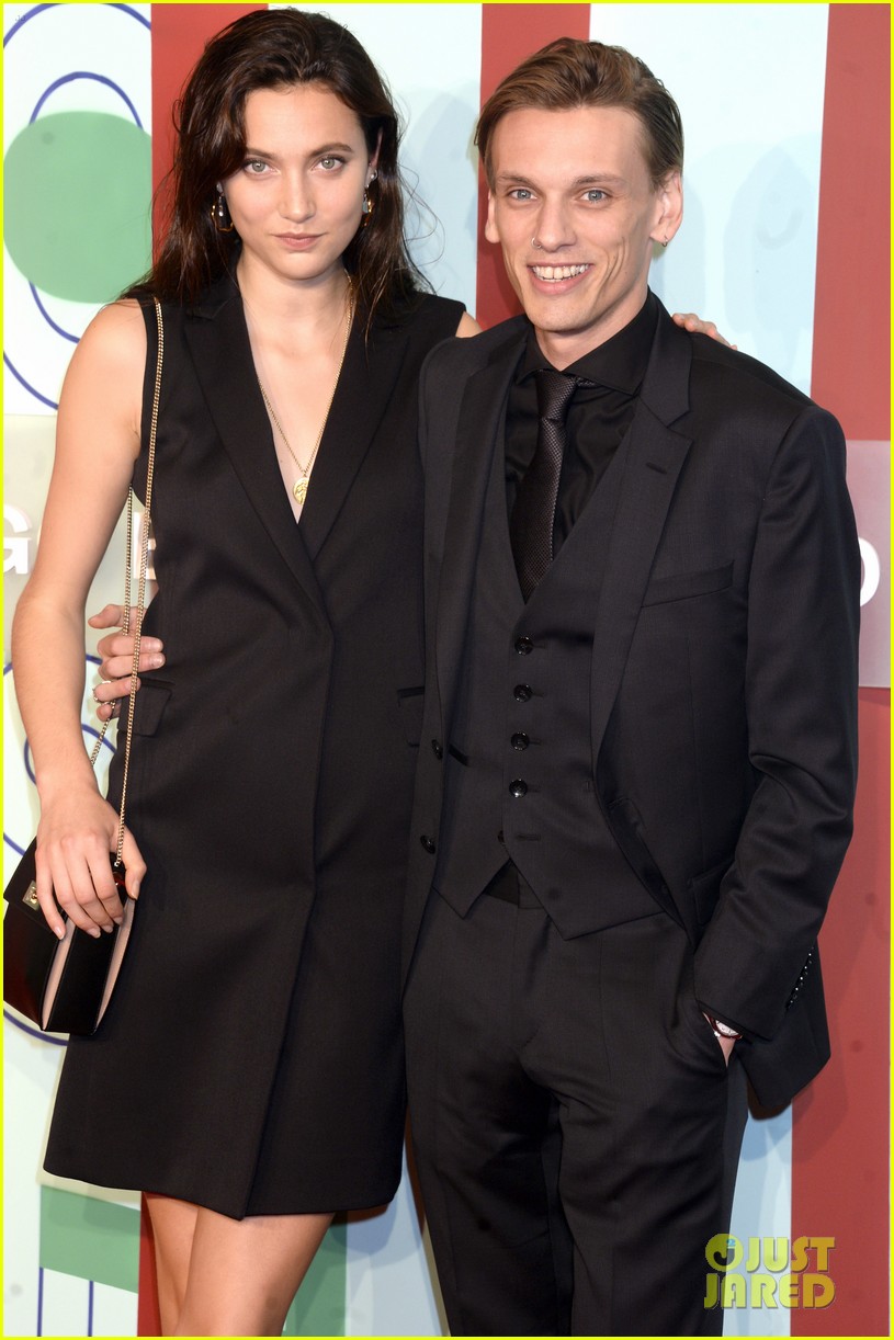 Dylan Penn & Jamie Campbell Bower Step Out For The Hugo Prize 2016 ...