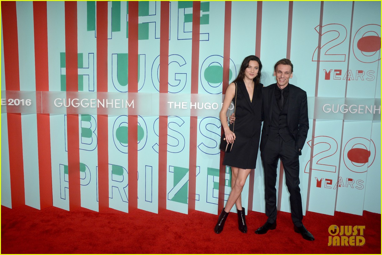 Dylan Penn & Jamie Campbell Bower Step Out For The Hugo Prize 2016 ...
