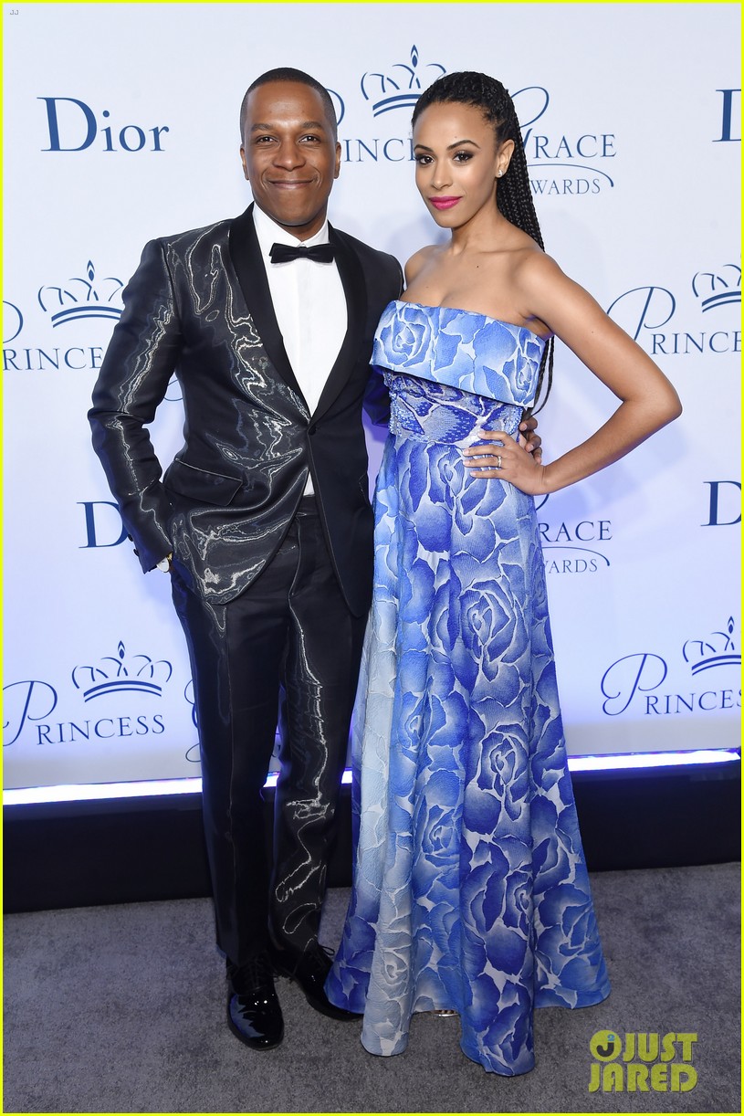 Queen Latifah, Leslie Odom Jr. & Pregnant Wife Nicolette Robinson Get ...