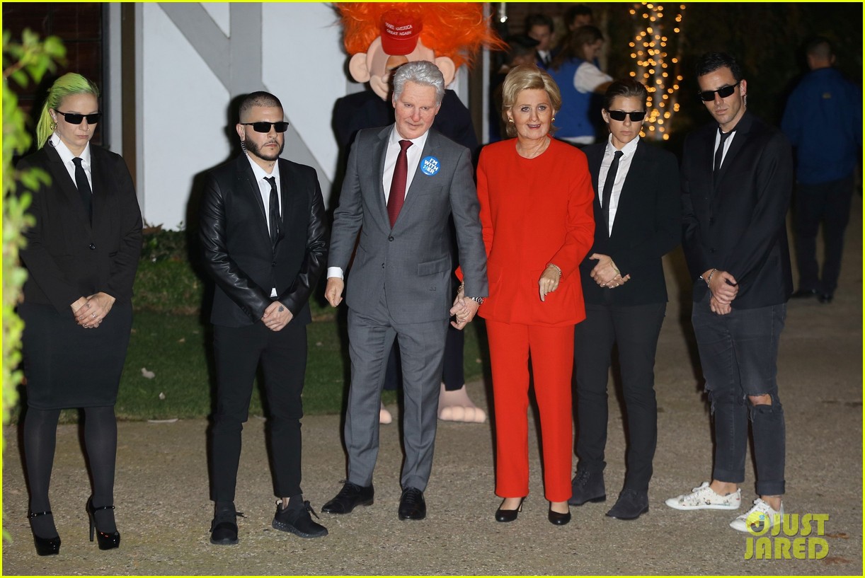Katy Perry Dresses as Hillary Clinton for Halloween, Orlando Bloom Goes ...