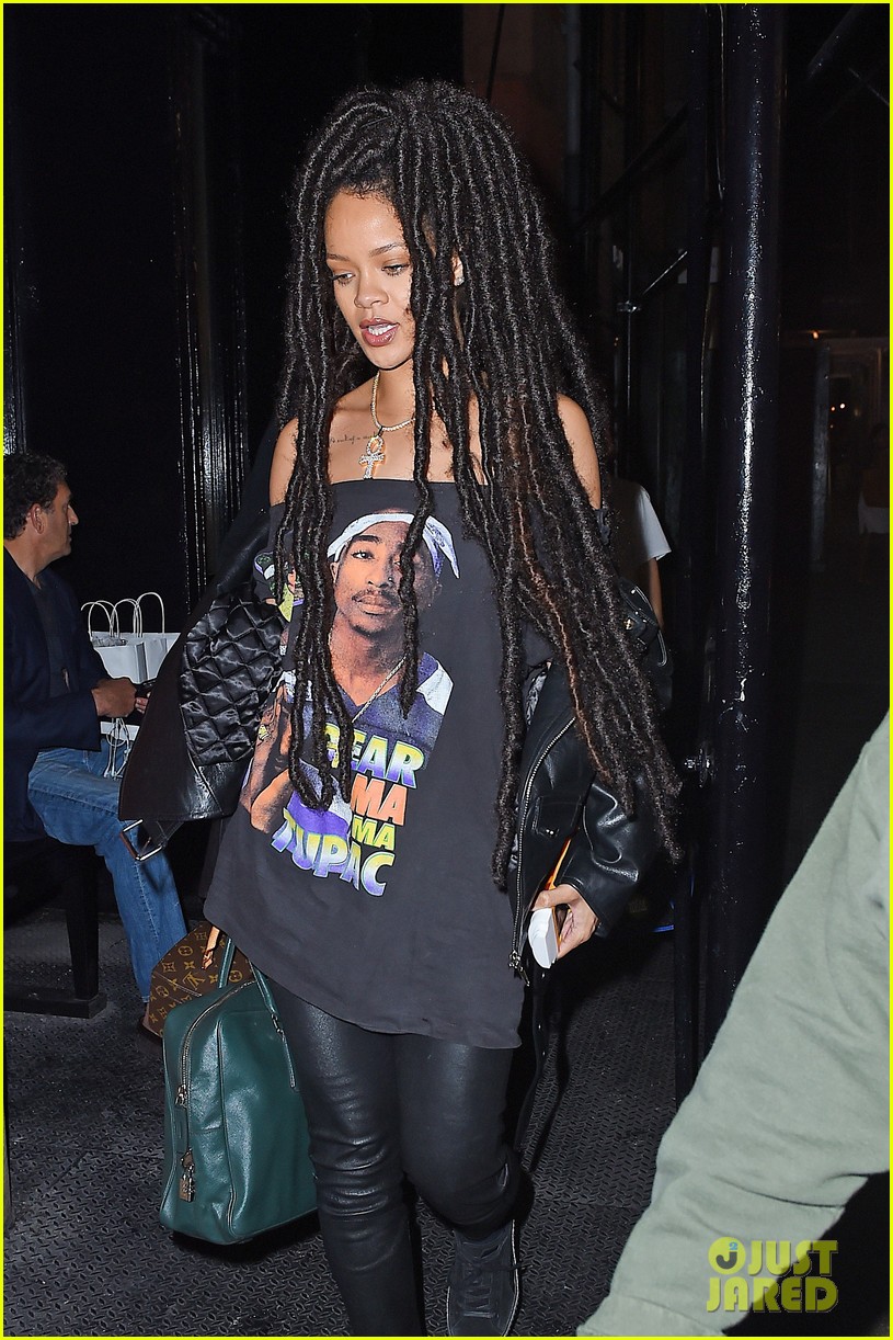 Photo: rihanna wears massive dreads 08 | Photo 3777882 | Just Jared ...