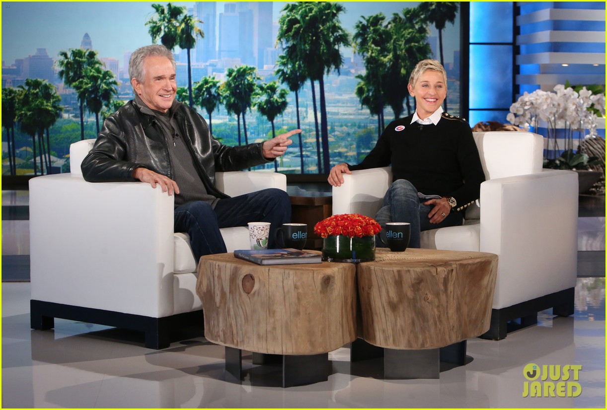 VIDEO: Warren Beatty Talks About Hitting on Ellen DeGeneres: Photo ...