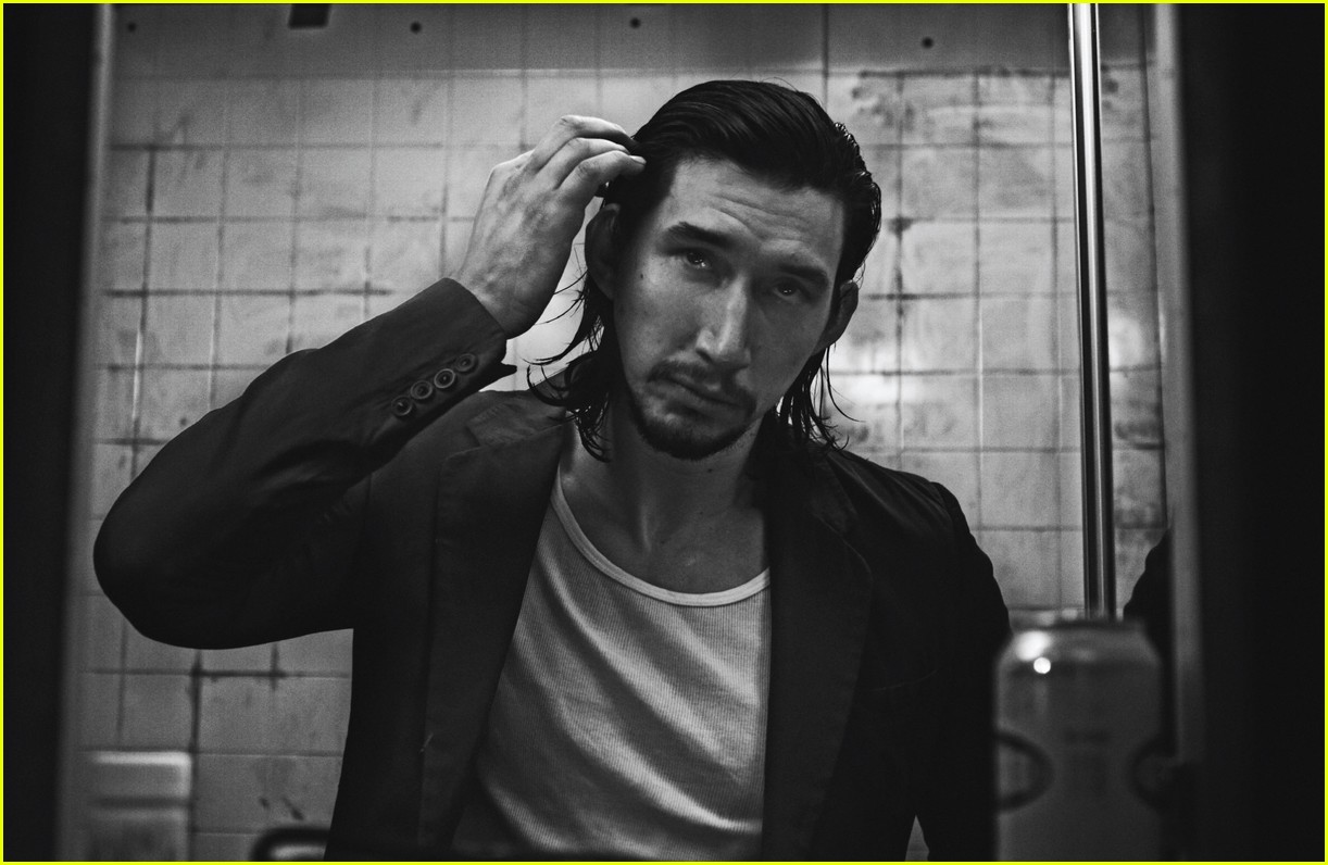 Adam Driver Puts Muscles on Display for 'Interview' Spread: Photo ...