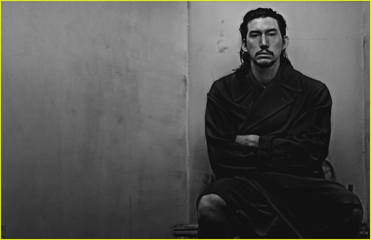 Adam Driver Puts Muscles on Display for 'Interview' Spread: Photo ...