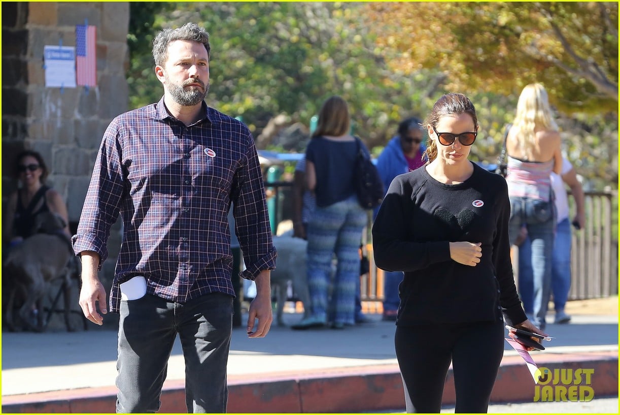 Jennifer Garner & Ben Affleck Vote Together on Election Day!: Photo ...