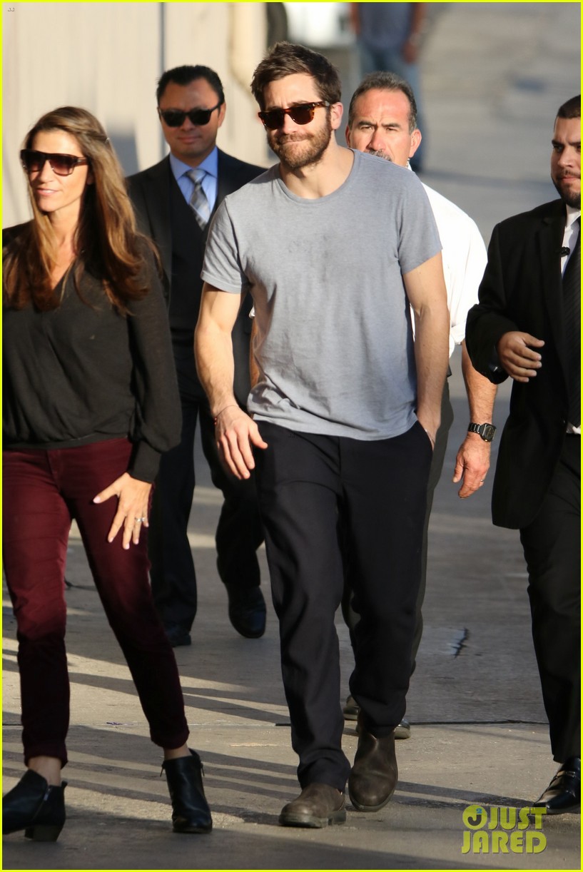 Jake Gyllenhaal Looks Buff Arriving at a Studio in Hollywood!: Photo ...