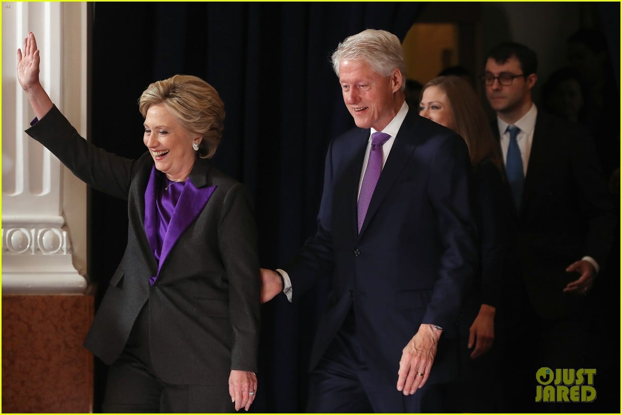 Hillary Clinton's Family Shows Support During Concession Speech: Photo ...