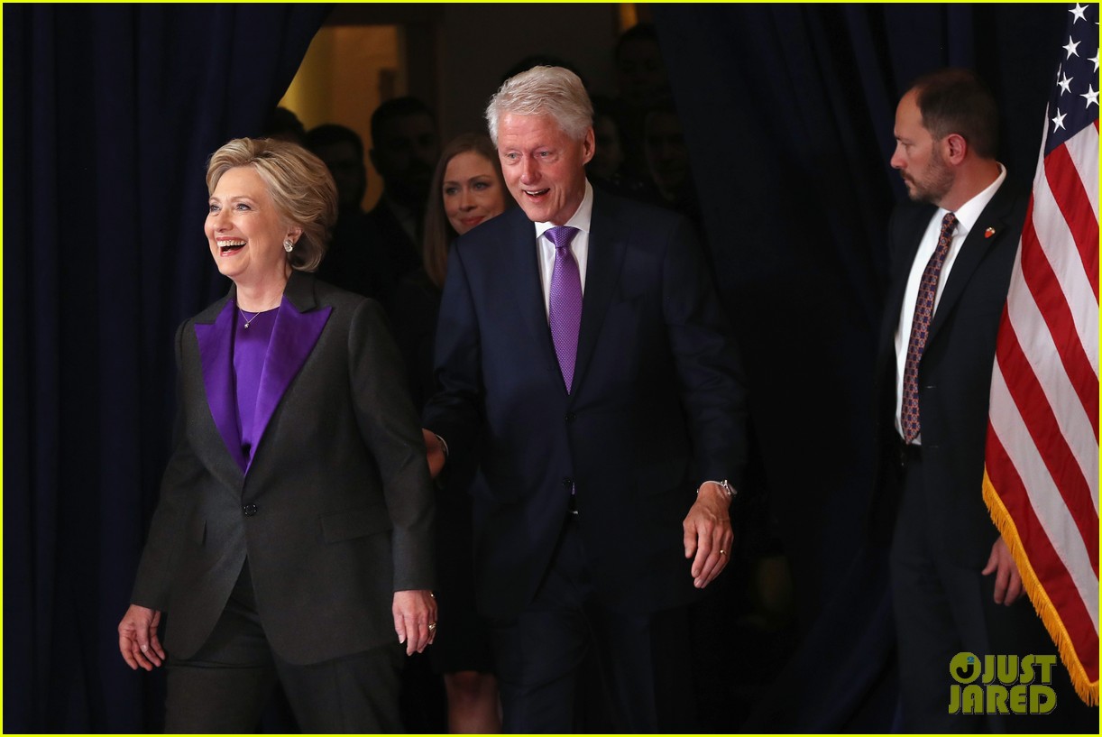 Hillary Clinton's Family Shows Support During Concession Speech: Photo ...