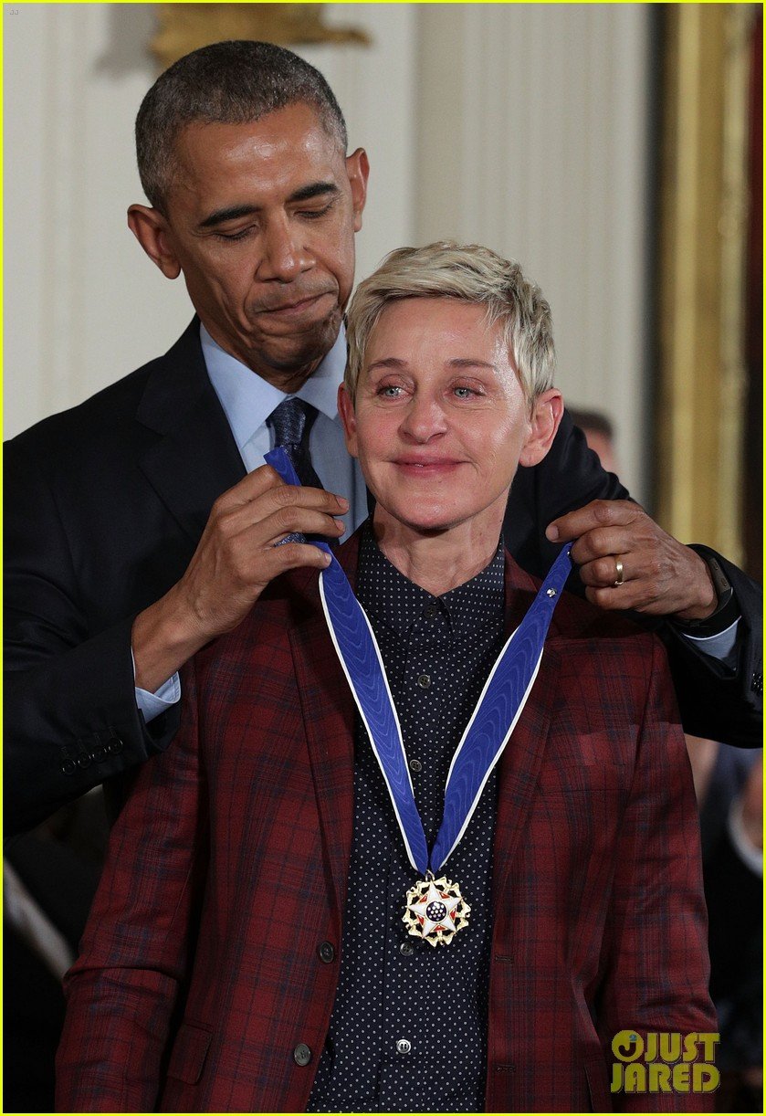 Read President Obama's Touching Speech for Ellen DeGeneres: Photo ...