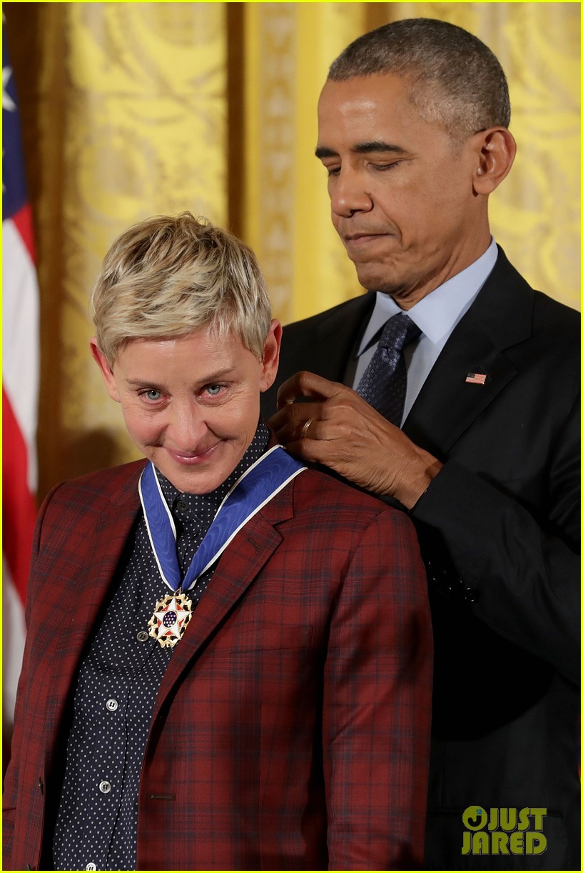 Read President Obama's Touching Speech for Ellen DeGeneres: Photo ...