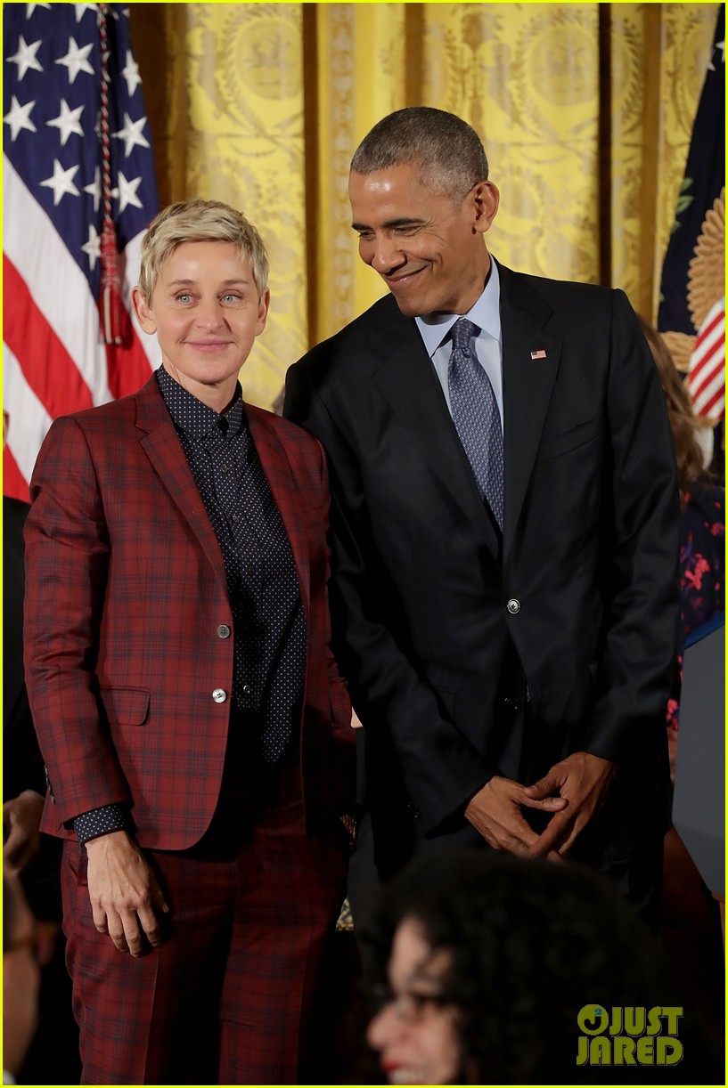 Read President Obama's Touching Speech for Ellen DeGeneres: Photo ...