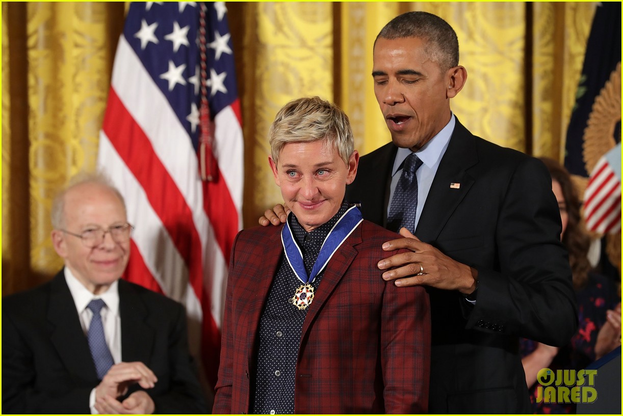 Read President Obama's Touching Speech for Ellen DeGeneres: Photo ...