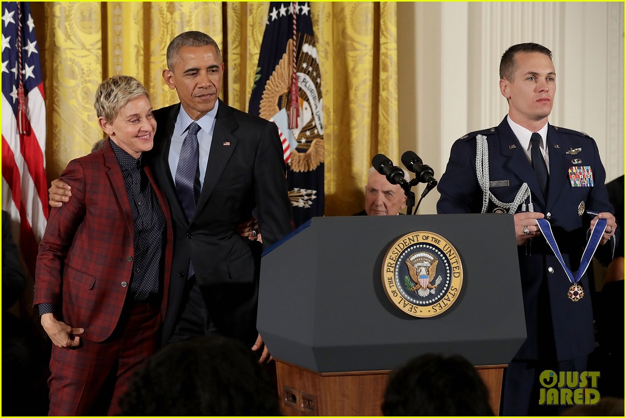 Read President Obama's Touching Speech for Ellen DeGeneres: Photo ...