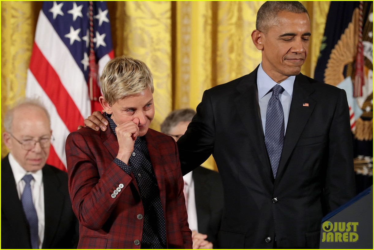 Read President Obama's Touching Speech for Ellen DeGeneres: Photo ...