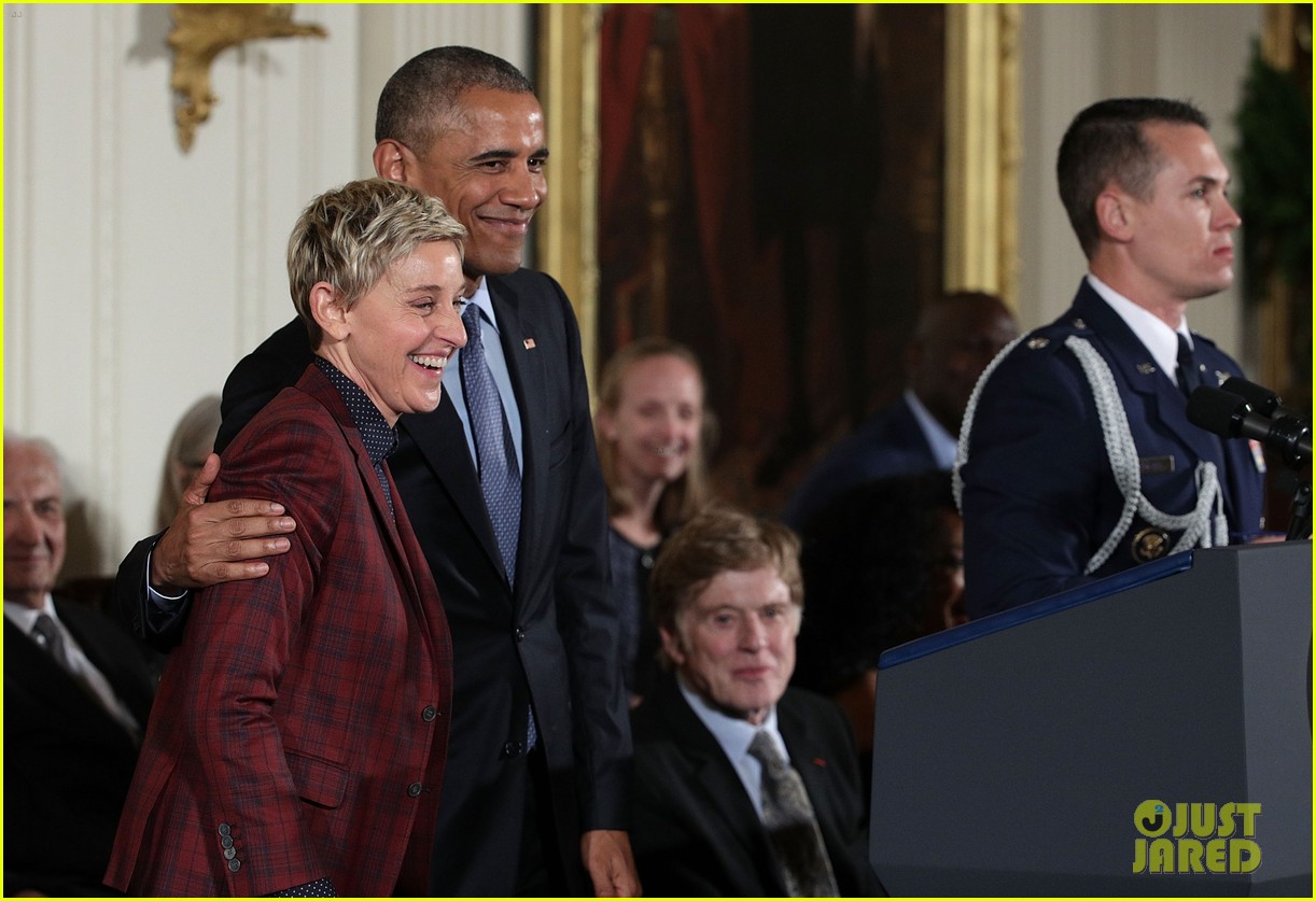 Read President Obama's Touching Speech for Ellen DeGeneres: Photo ...