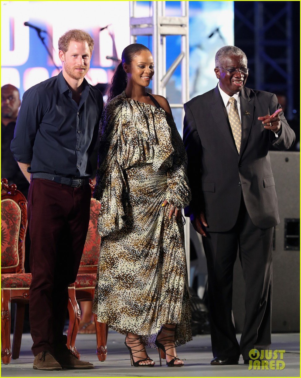 Rihanna Meets with Prince Harry as He Visits Barbados!: Photo 3818939 ...