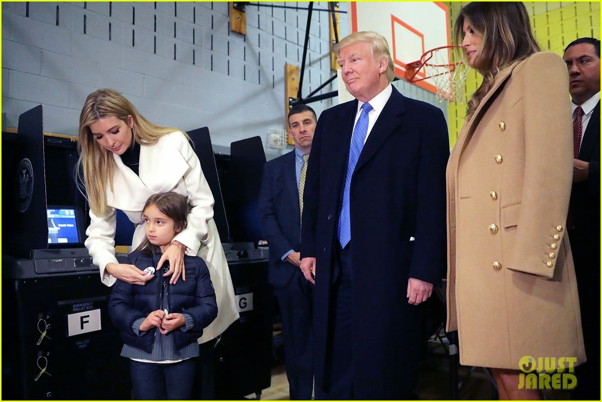 VIDEO: Donald Trump Votes in Presidential Election 2016: Photo 3804466 ...
