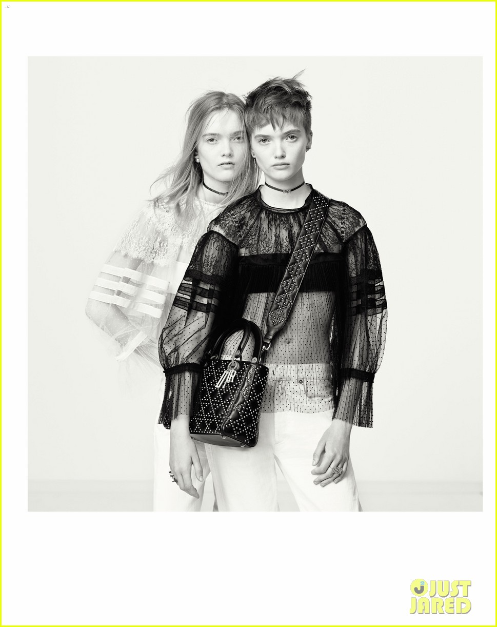 Twin Models Ruth & May Bell Star in Dior's Spring-Summer 2017 Campaign ...