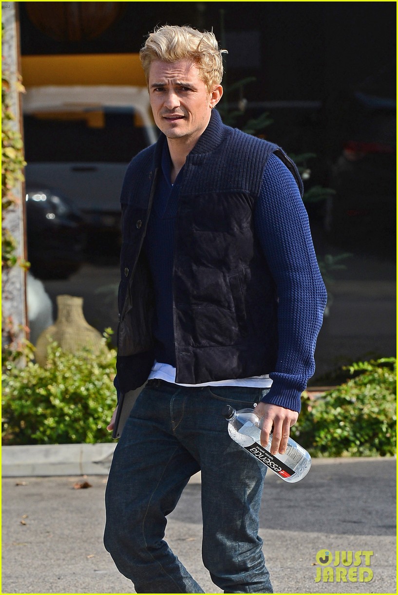 Orlando Bloom Gets Another Touch Up on His Blond Hair!: Photo 3819285 ...