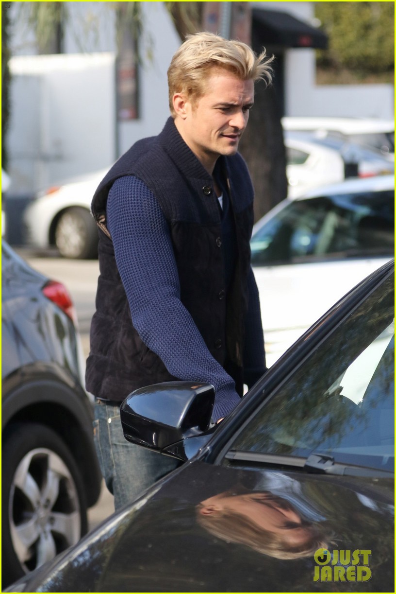 Orlando Bloom Gets Another Touch Up on His Blond Hair!: Photo 3819295 ...