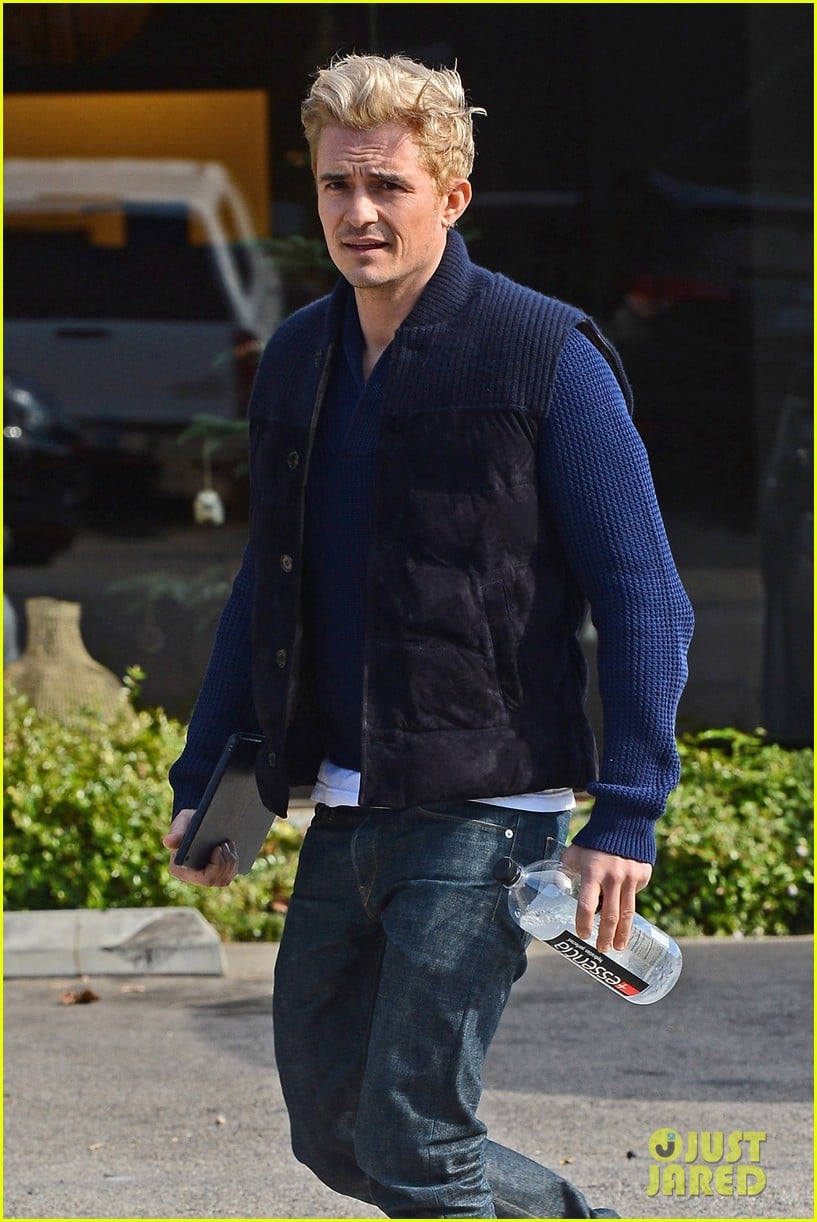 Orlando Bloom Gets Another Touch Up on His Blond Hair!: Photo 3819299 ...