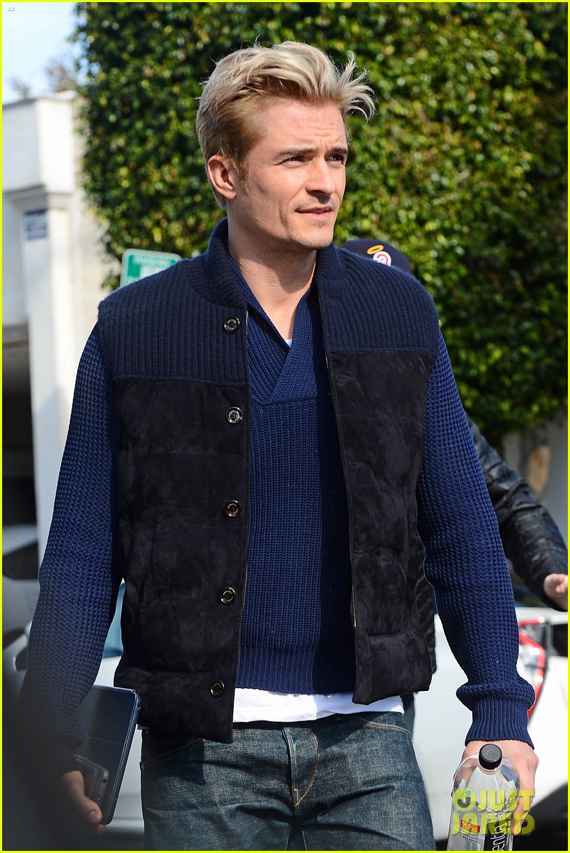 Orlando Bloom Gets Another Touch Up on His Blond Hair!: Photo 3819302 ...