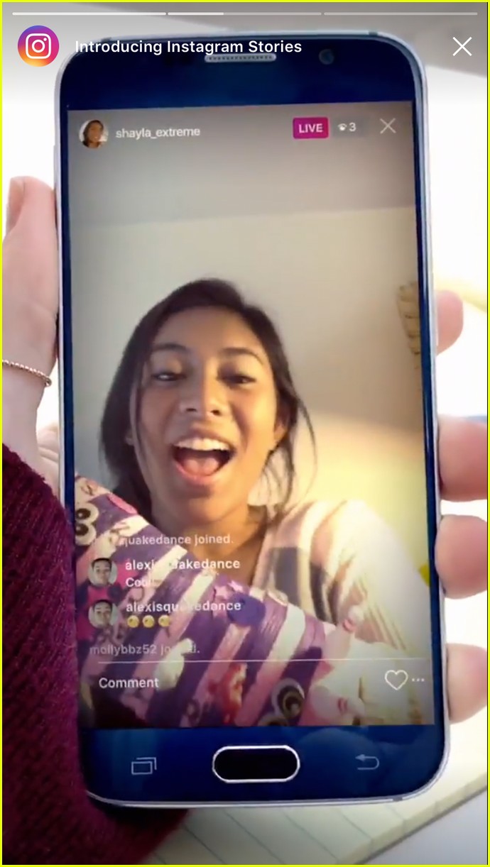 Instagram Stories Adds New Live Streaming Video Feature!: Photo 3826570 ...