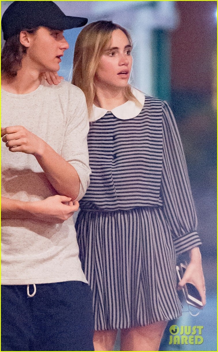 Suki Waterhouse Takes Nighttime Stroll With Brother Charlie in Barbados ...