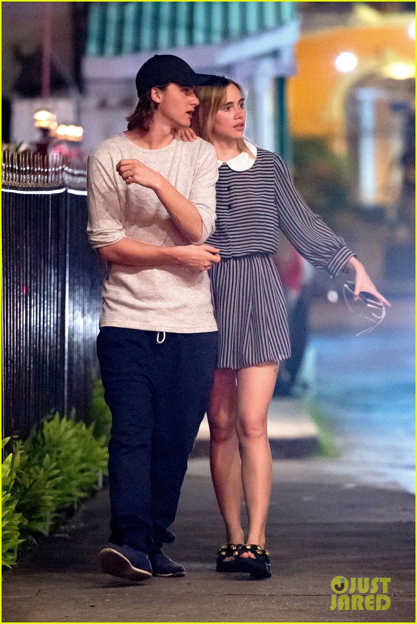 Suki Waterhouse Takes Nighttime Stroll With Brother Charlie in Barbados ...