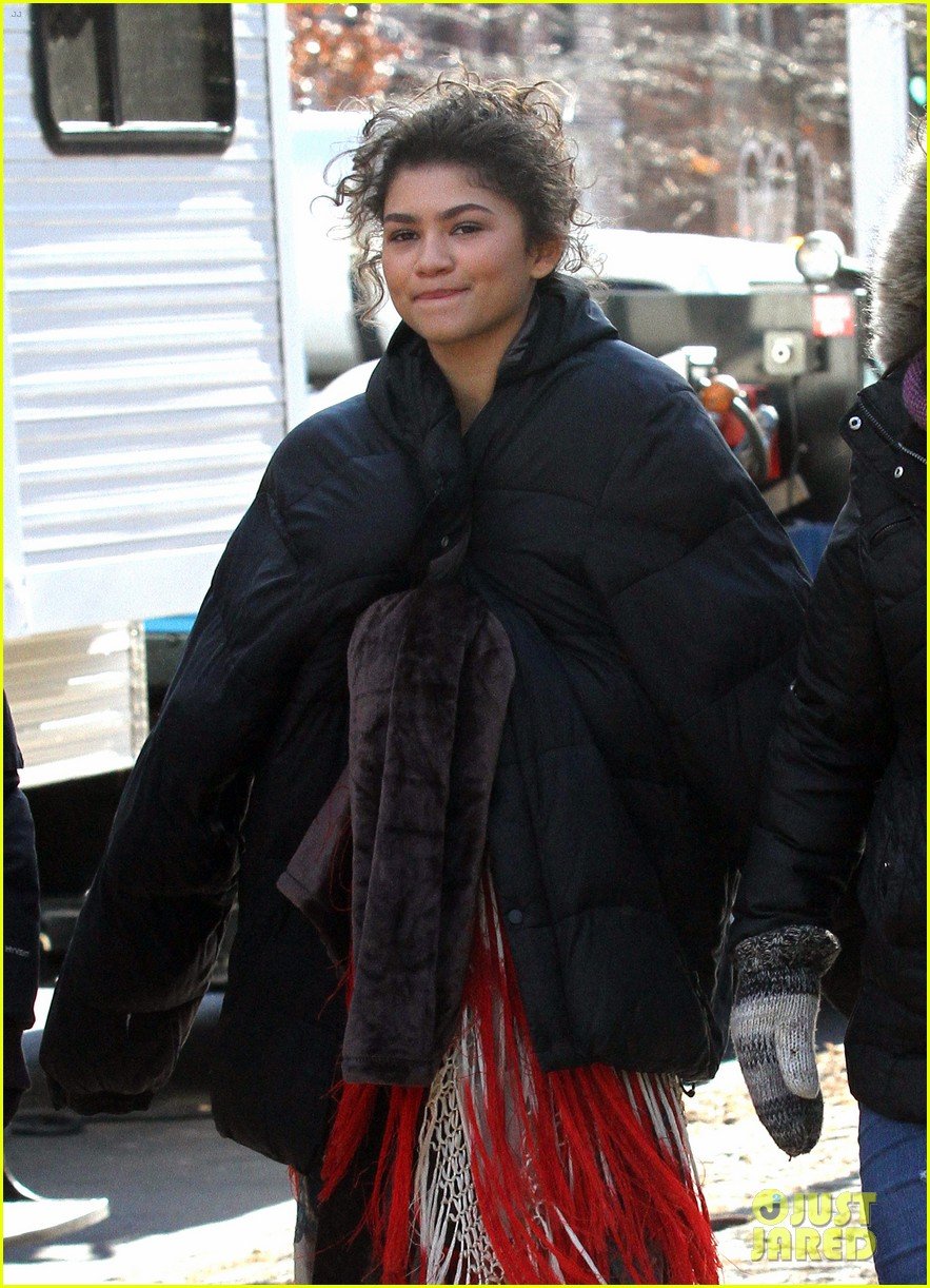 Zendaya Begins Filming 'The Greatest Showman' in Brooklyn: Photo ...