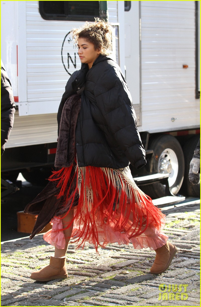 Zendaya Begins Filming 'The Greatest Showman' in Brooklyn: Photo ...